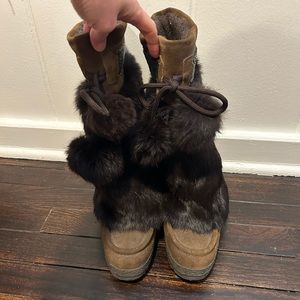 Coach | Shoes | Coach Maryann Rabbit Fur Boots | Poshmark